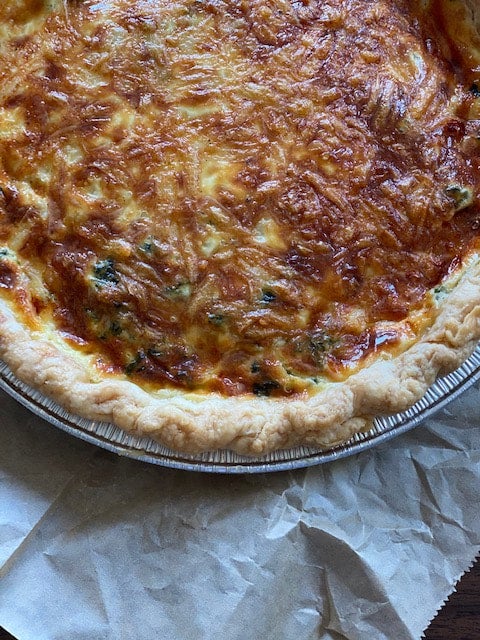 Italian Style Quiche | Sage and Swift Gourmet Catering